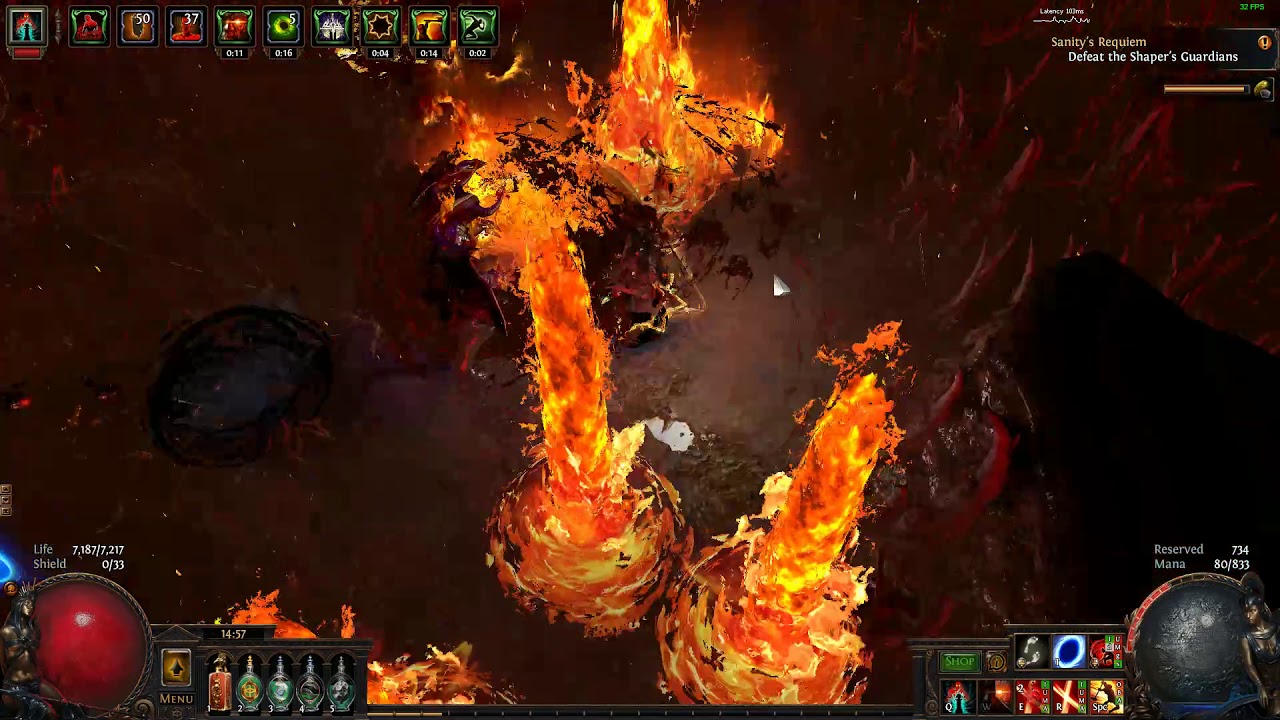 POE 3.7 SSF Legion Bladestorm Raider vs Pure Xoph - YouTube