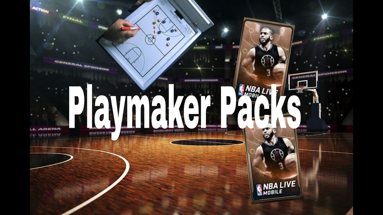 SUPER EXPENSIVE PlayMaker Packs | NBA Live Mobile - YouTube