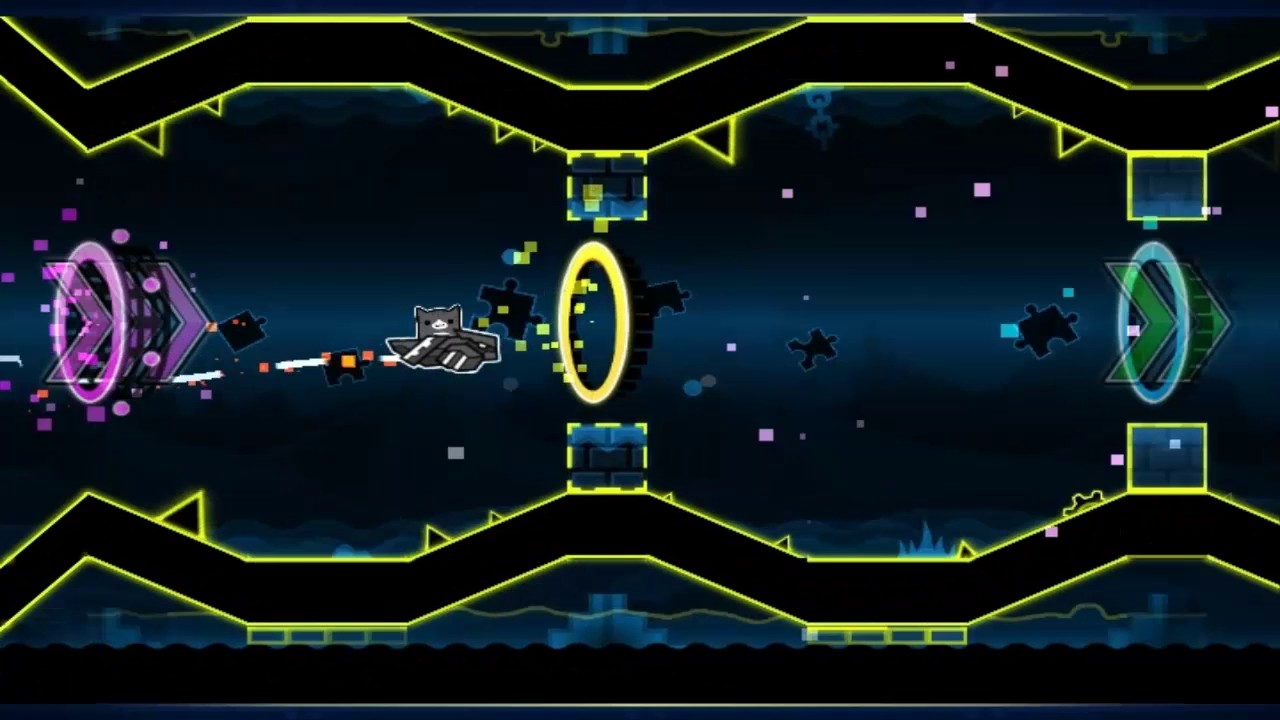 (Daily level) Geometry dash 2.1 Desolation - by Haon - Knife98 - YouTube