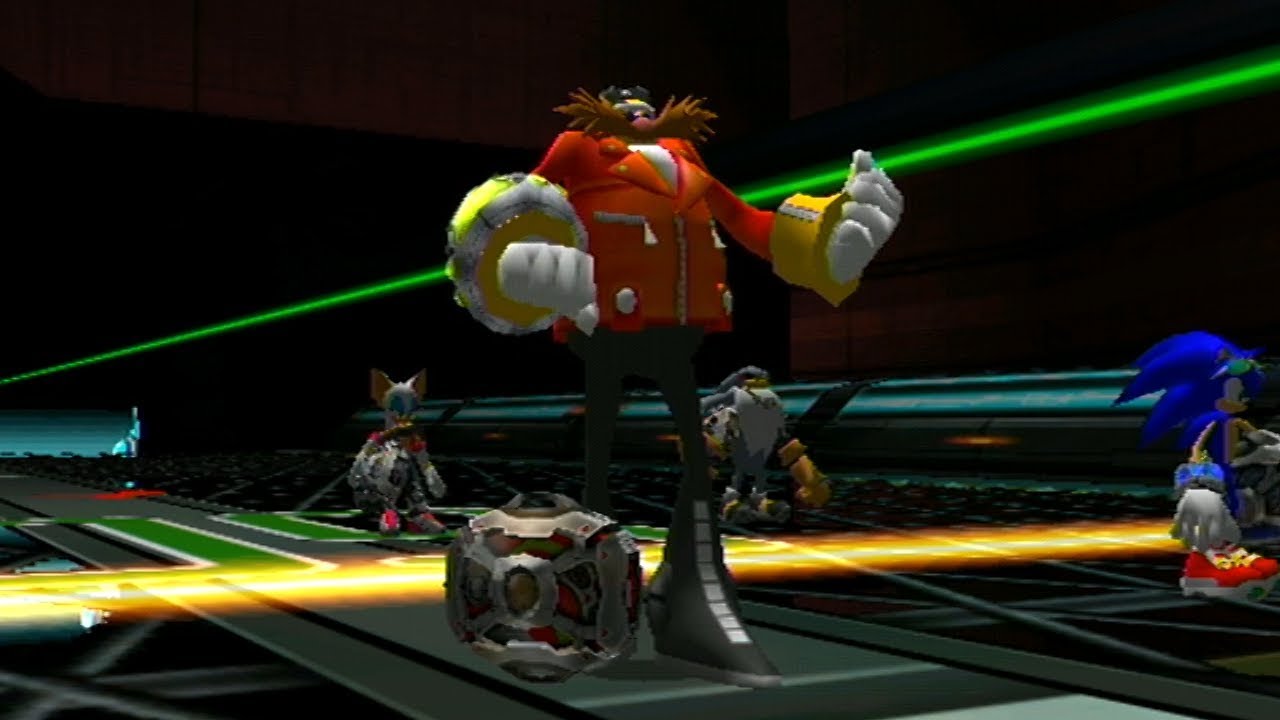 Sonic Riders Zero Gravity: World Grand Prix - Babylon Cup w/ Dr. Eggman ...