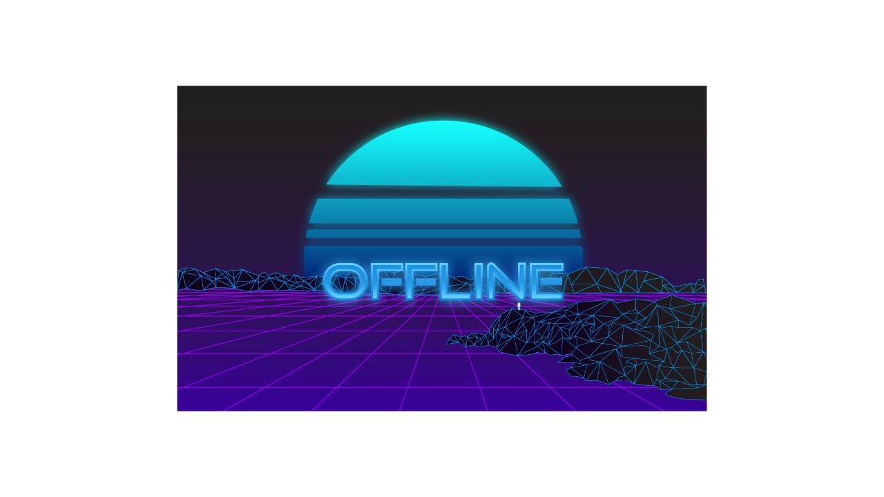 Offline Screen | Tracing Simulator - Vector Art - YouTube