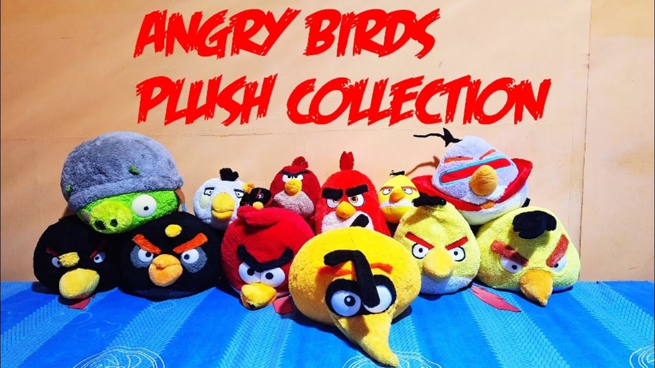 Angry Birds Plush Collection November 2024 - YouTube
