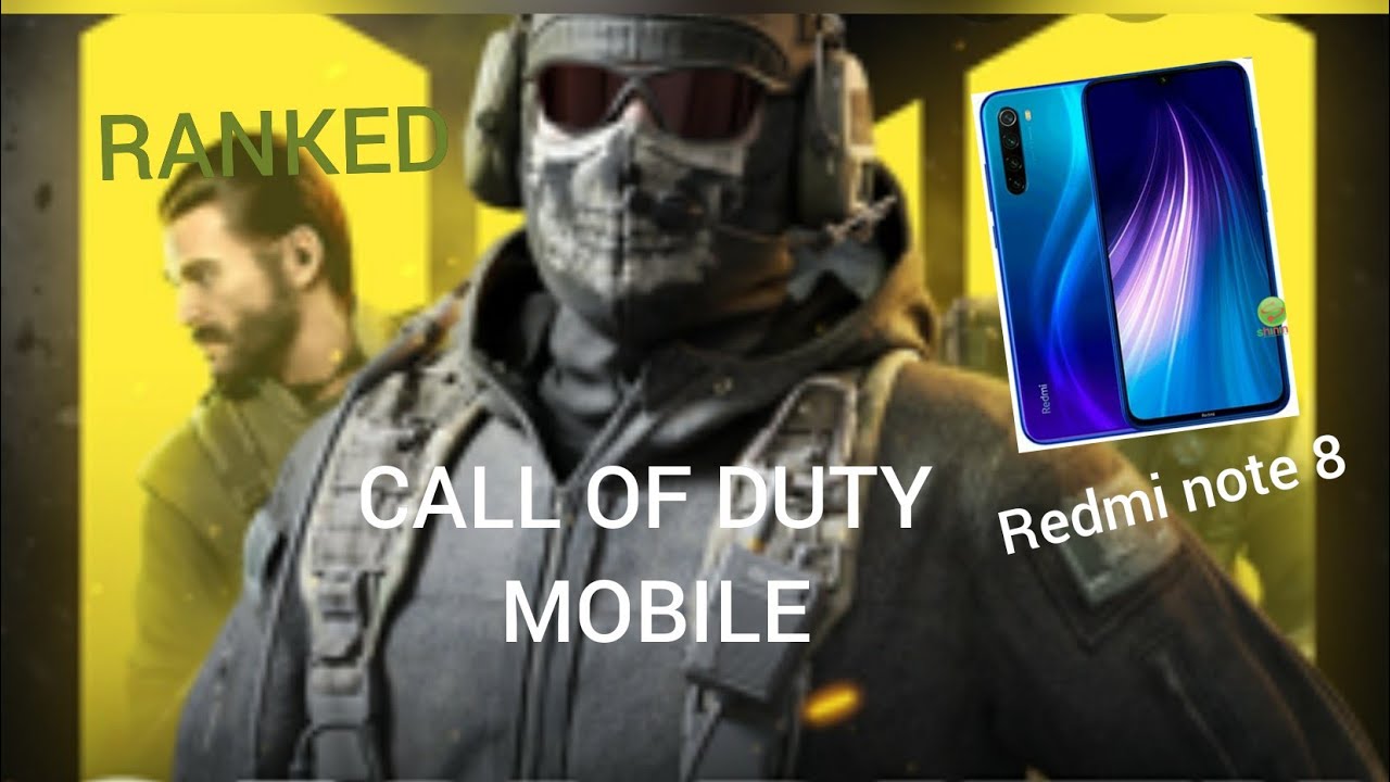 CODM on ( redmi note 8 ) - YouTube