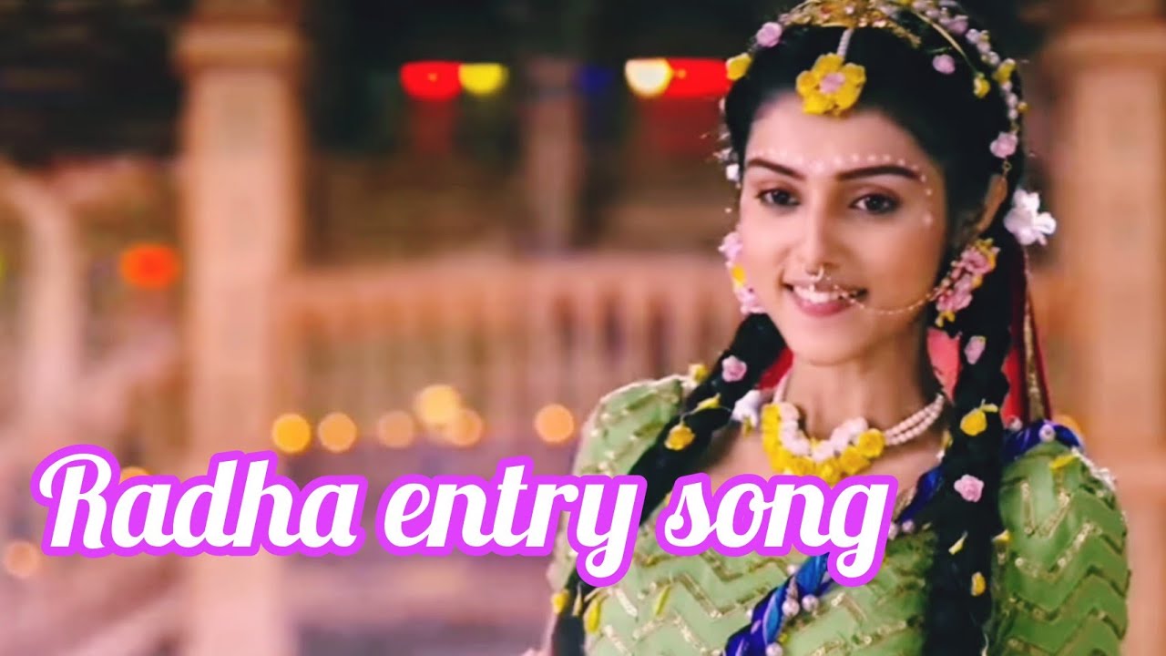 Madhu Shringara Shree||Radha entry in Radhakrishn||Kannante Radha songs ...