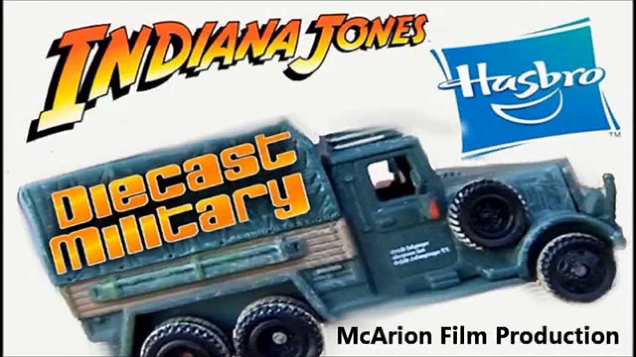 Hasbro Indiana Jones Diecast Military Vehicles Part 2 - YouTube