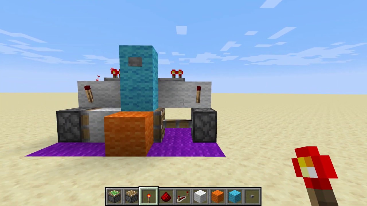 Minecraft: How to make a block swapper - YouTube