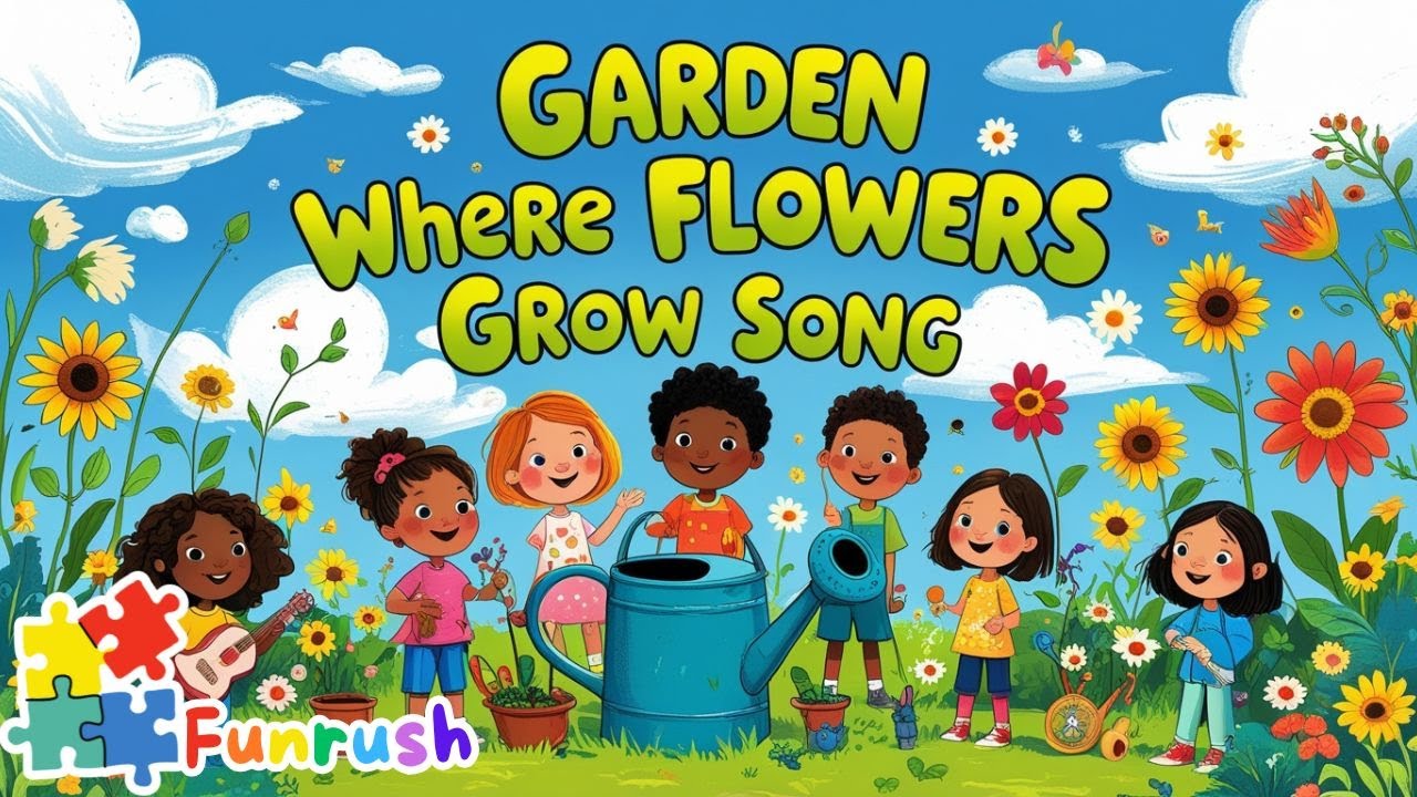 Garden Where Flowers Grow Song for Kids | Fun Learning Songs | Funrush ...