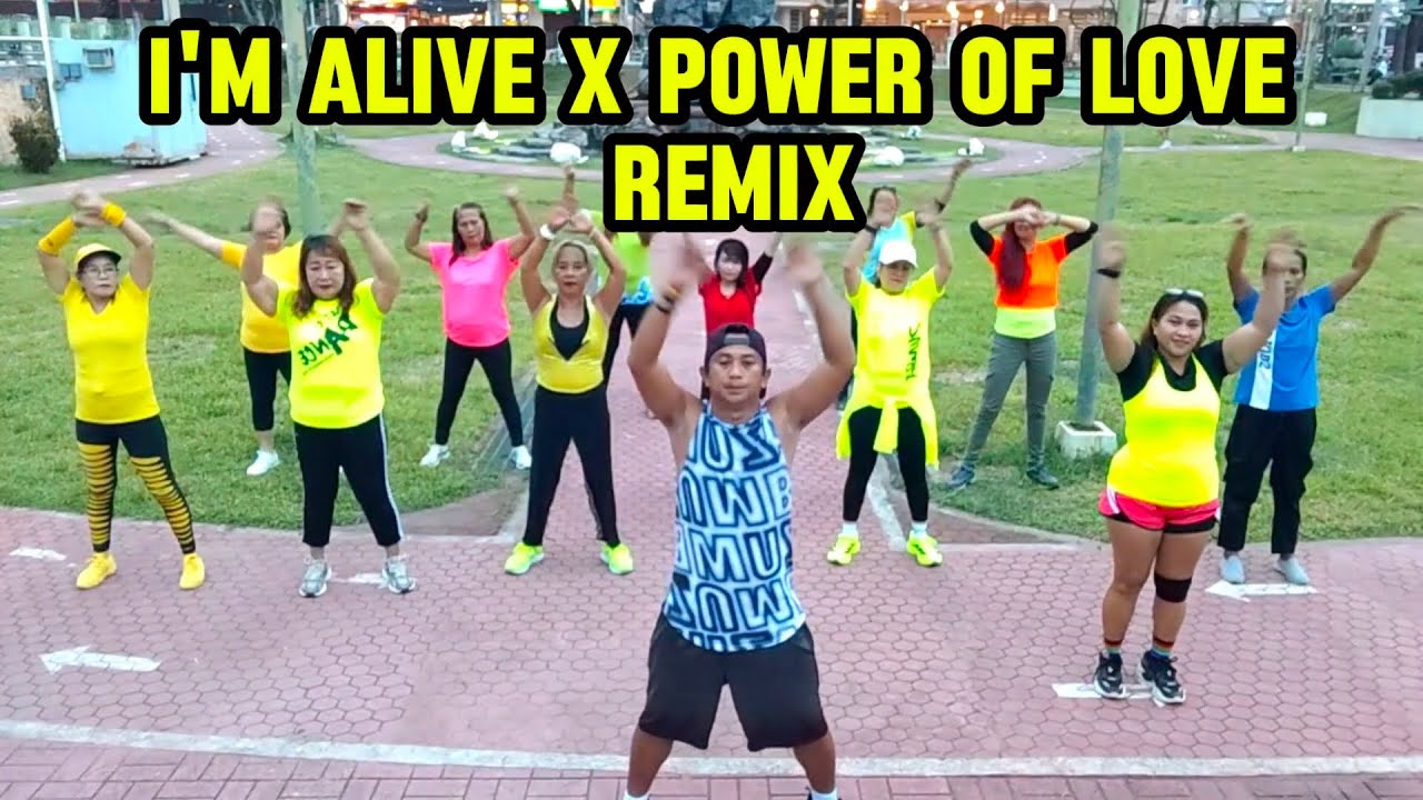 IM ALIVE X POWER OF LOVE REMIX| DANCE WORKOUT| ZUMBA| DRFG LADIES ...