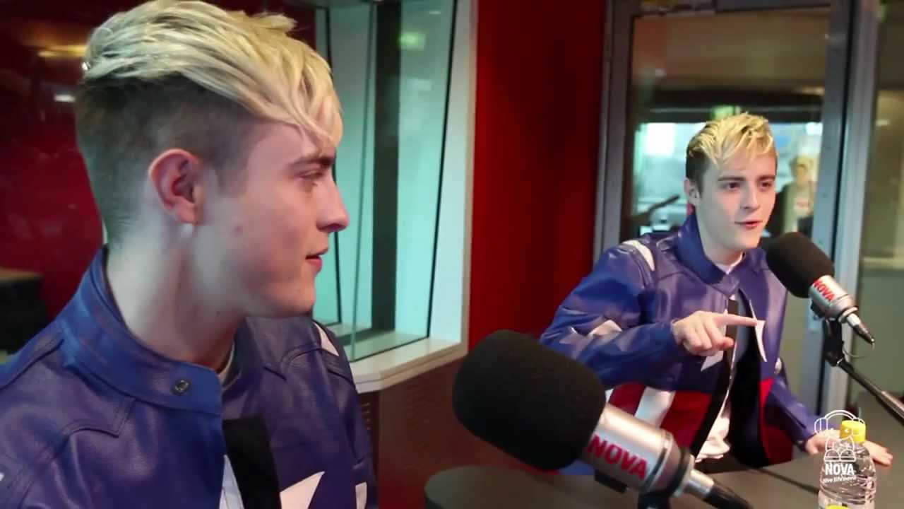 Jedward Besties With Obama NovaFM - YouTube