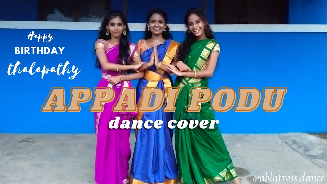 APPADI PODU DANCE COVER | GILLI SONG | ALBATROSS | VIJAY | TRISHA - YouTube