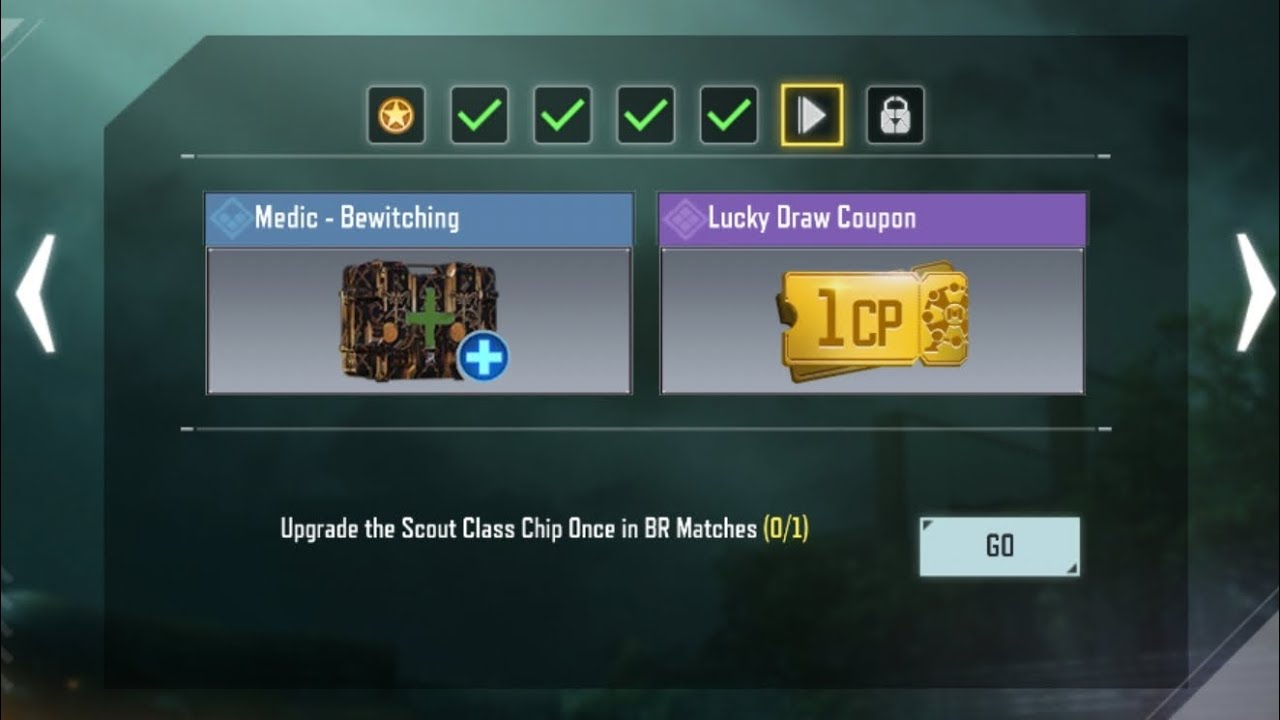 UPGRADE THE SCOUT CLASS CHIPS ONCE IN BR MATCHES COD MOBILE SEASON 4 ...