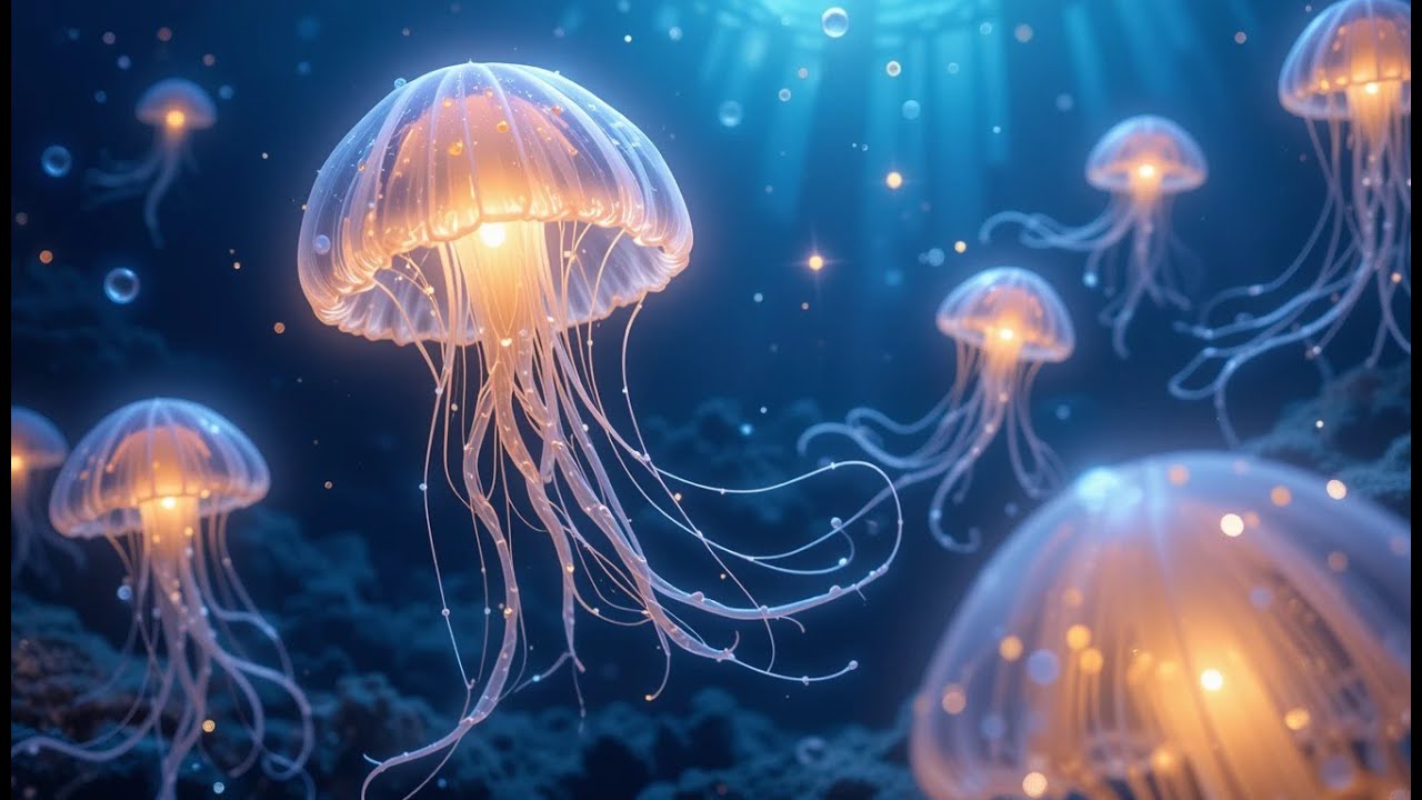 Jellyfish Glow and Start to Flow Rhyme Song | Popular Nursery Rhyme ...
