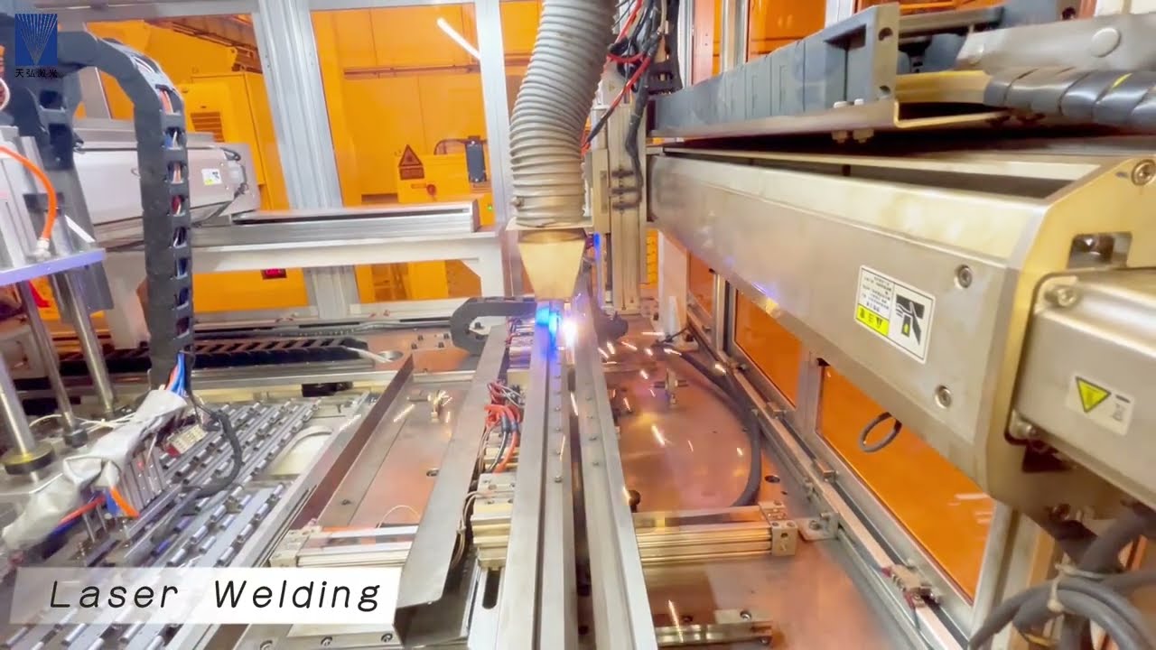 Chain Plate Scraper Laser Welding - YouTube