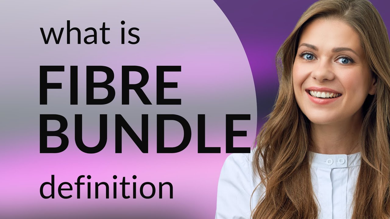 Fibre bundle | definition of FIBRE BUNDLE - YouTube