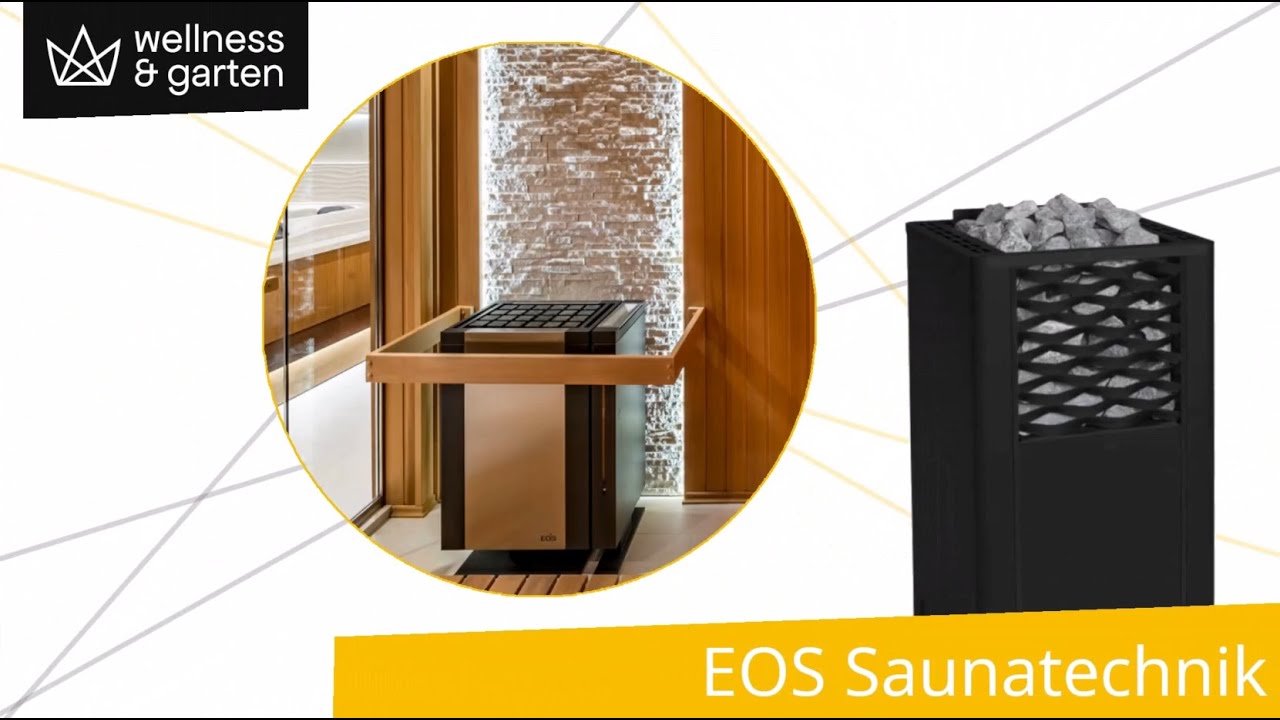 EOS Saunatechnik - Saunaofen & Saunasteuerungen - YouTube