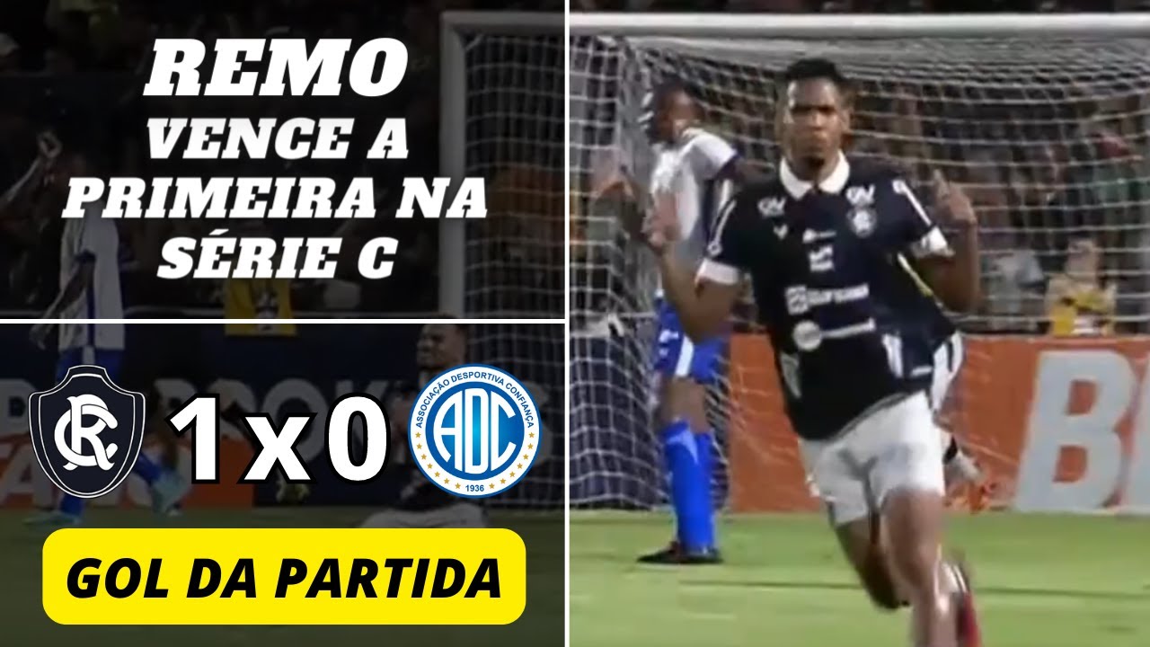 Remo-PA 1 x 0 Confiança-SE | Gol da Partida | Brasileirão Série C - YouTube