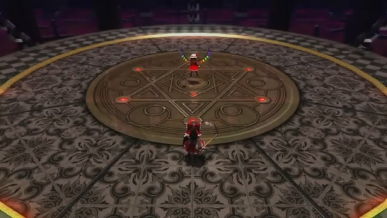 Touhou New World Secret Boss: Flandre Scarlet - YouTube