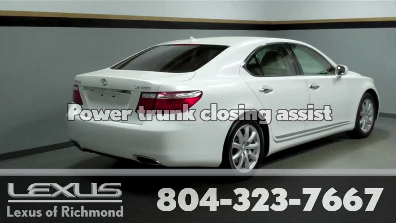 2009 Lexus LS 460 AWD Pre-Owned Vehicle Available at Lexus of Richmond ...