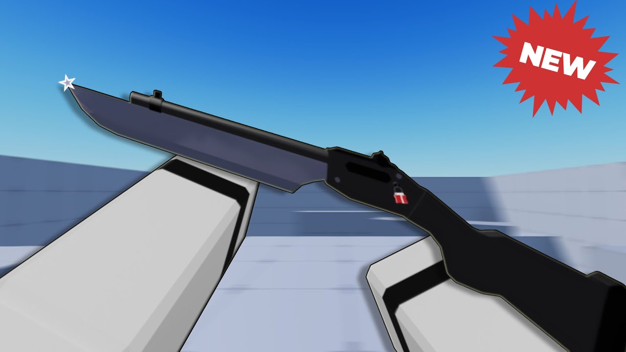 so THEY added the GUNBLADE in ROBLOX RIVALS - YouTube