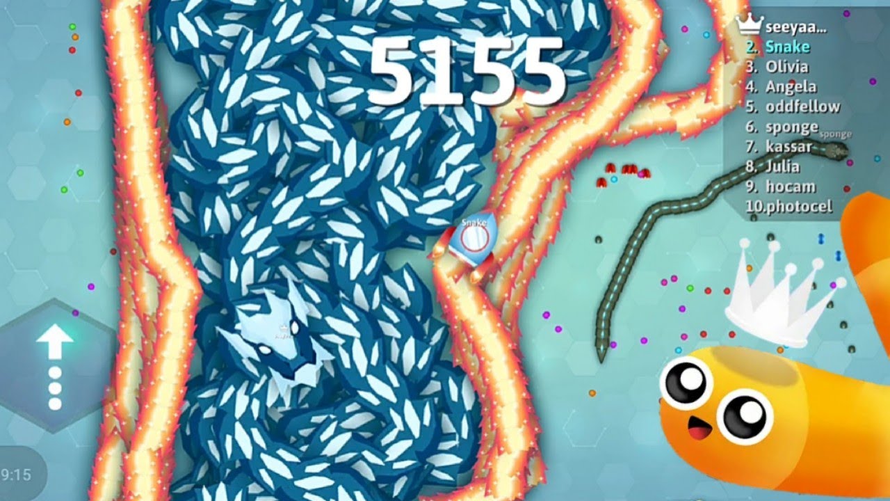 SNAKE. IO 🐍 HOW TO CIRCLE TOP 01 SNAKE THE MAP 🐍 BEST FUNNY GAMEPLAY 🐍 ...