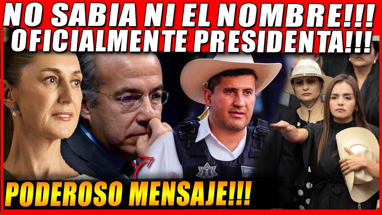 TOMALA ¡OFICIALMENTE PRESIDENTA! GRABARON A LILLY TELLEZ, PODEROSO ...