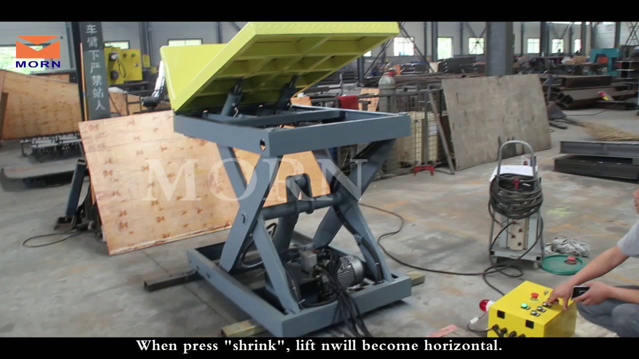 Introduction Video/How to Operate the Tilt Scissor Lift Platform from ...