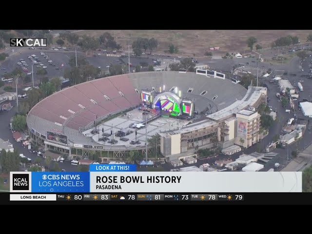 Rose Bowl Concert View