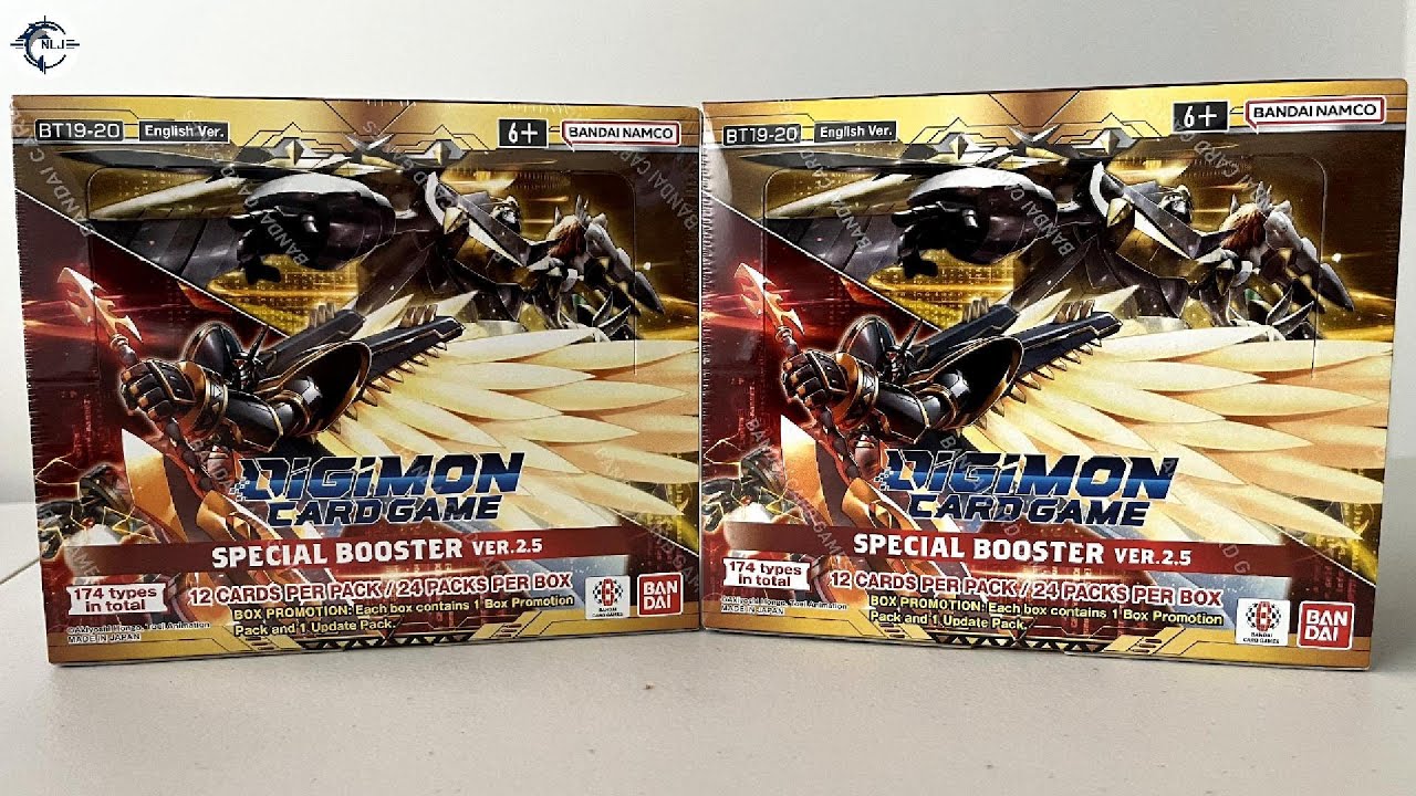 BT19-BT20 Release special booster 2.5 Box Opening | Digimon Card Game ...