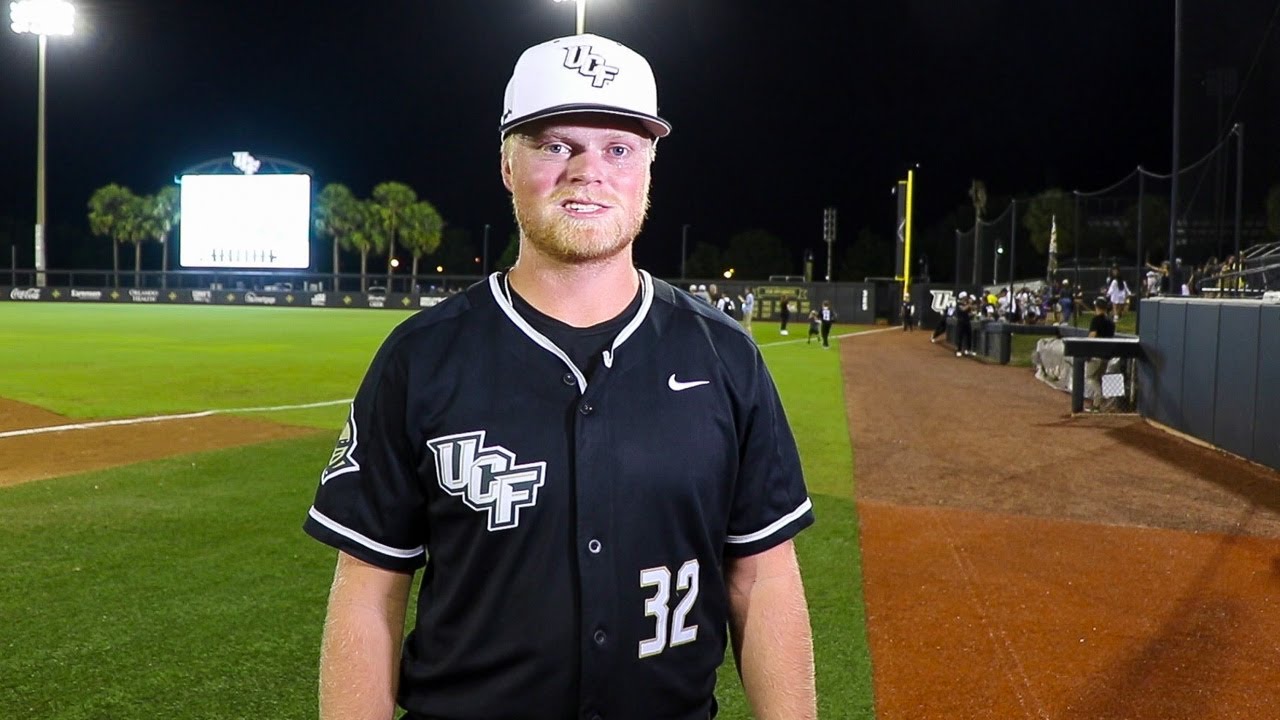 UCF Baseball wins Senior Night vs. Wichita State: Zach Chappell Press ...