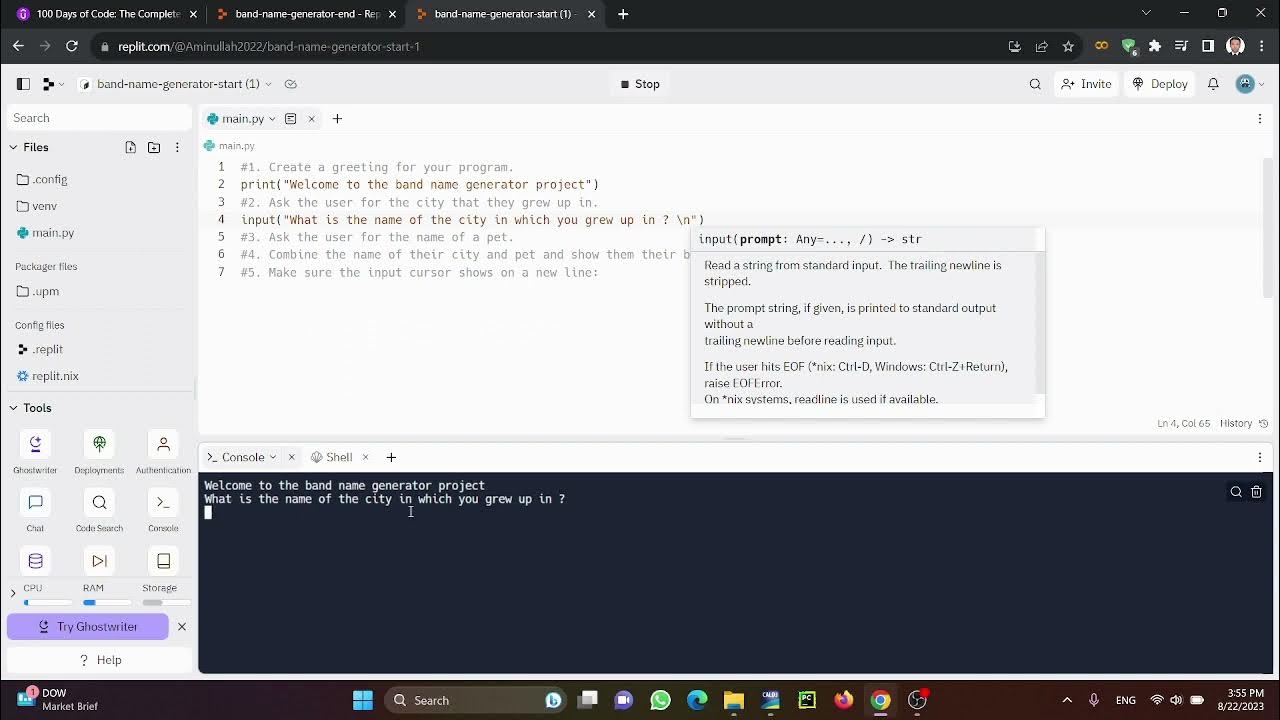 Python project: part 1 - YouTube