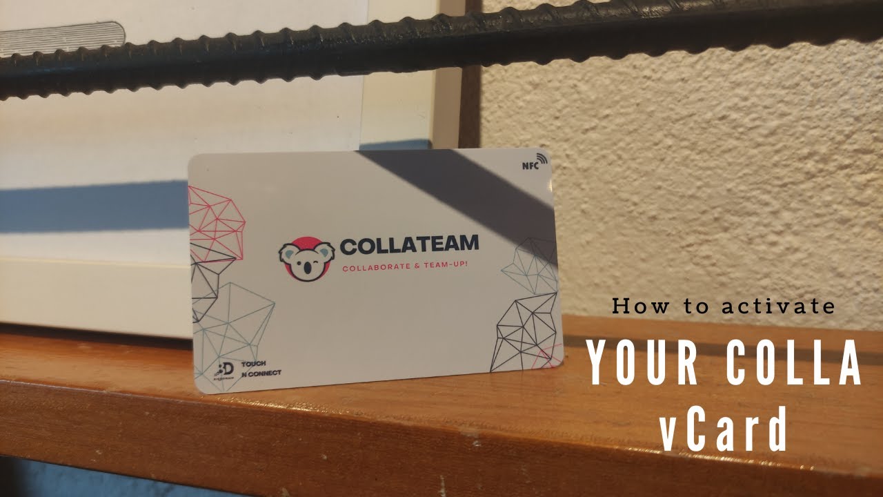 Colla vCard Tutorial Video - YouTube