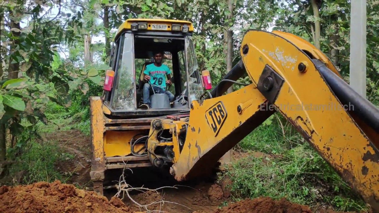 Septic tank and Jcb work - YouTube