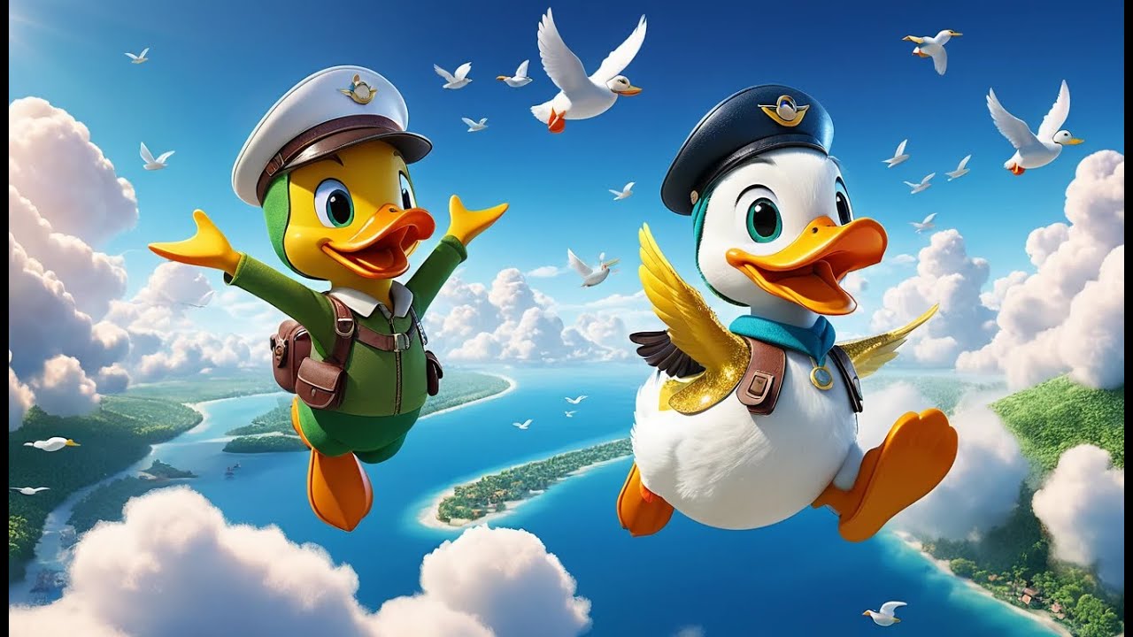 Ducky Flappy Wings Go Flap Flap Flap | Fun Duck Song for Kids | Toddler ...