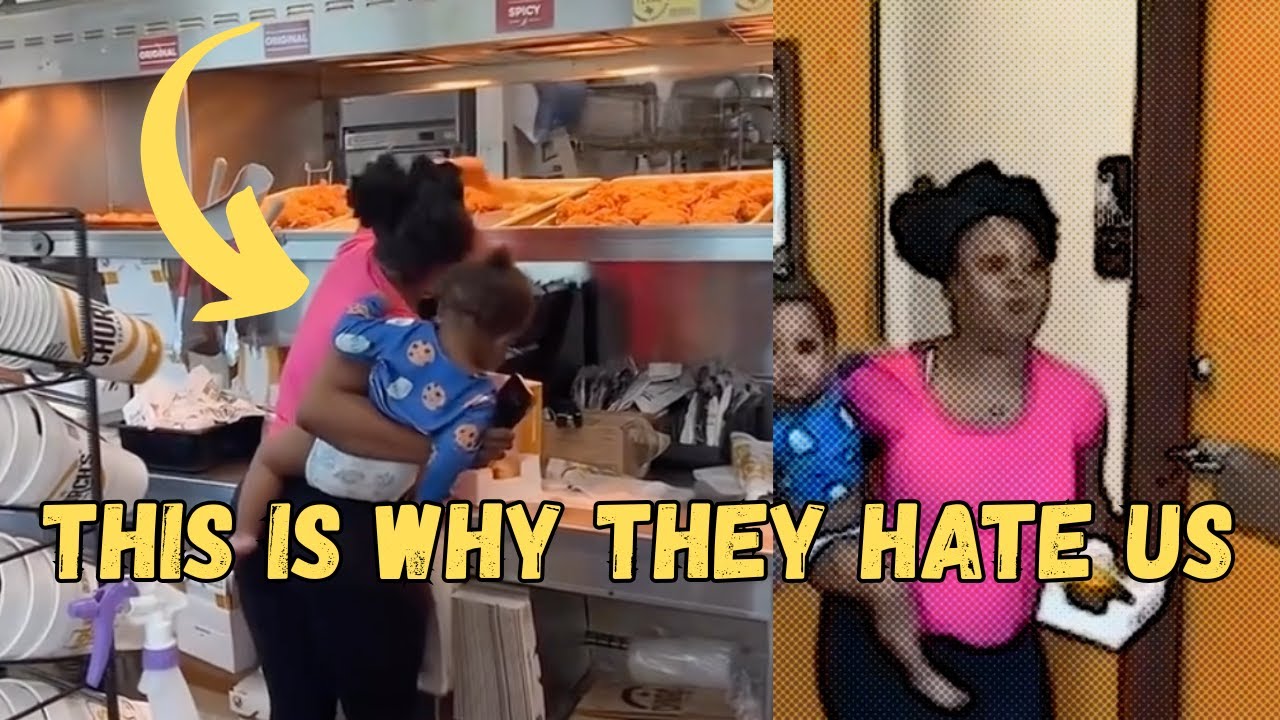 Ghetto Chicken Momma Goes Behind the Counter - YouTube