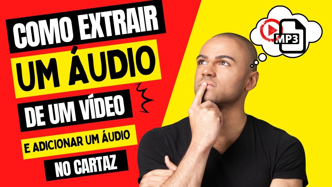 Aula Canva: Extraindo áudio de um vídeo e adicionando áudio em um cartaz - YouTube