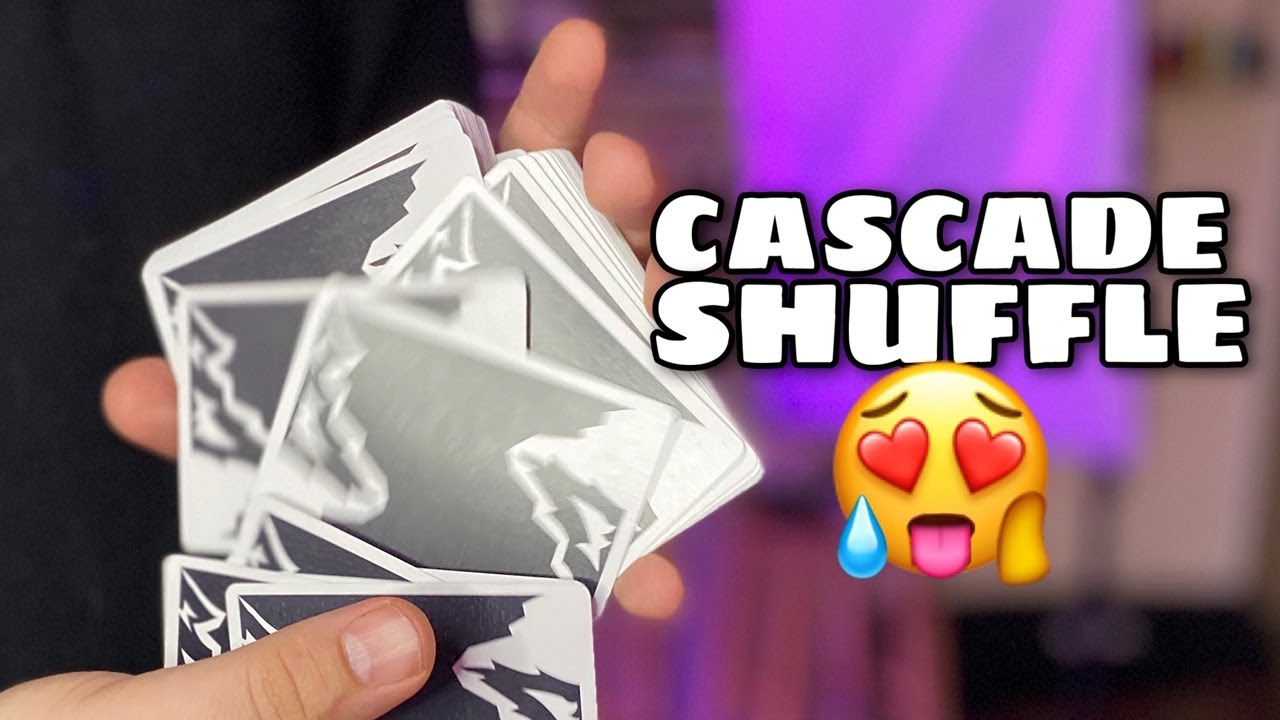 Beginner Cardistry Tutorial! The CASCADE SHUFFLE! - YouTube