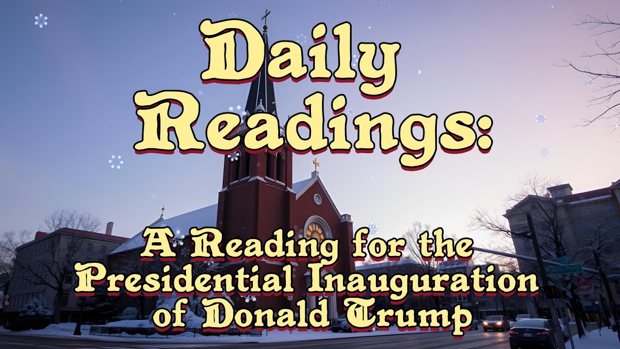 A Reading for the Presidential Inauguration of Donald Trump - YouTube