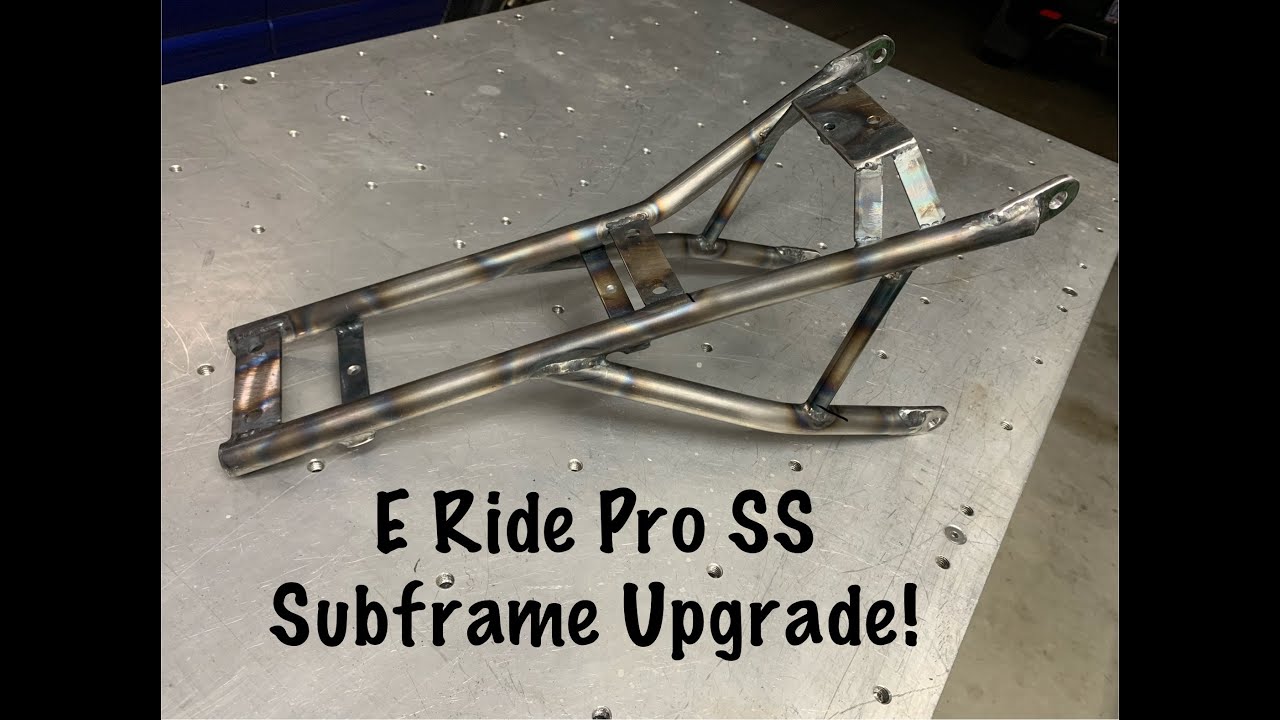 E Ride Pro SS Rear Subframe Upgrade! - YouTube
