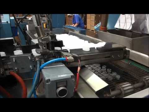 Sacmi CCM001 Closure Compression Moulding systems - YouTube