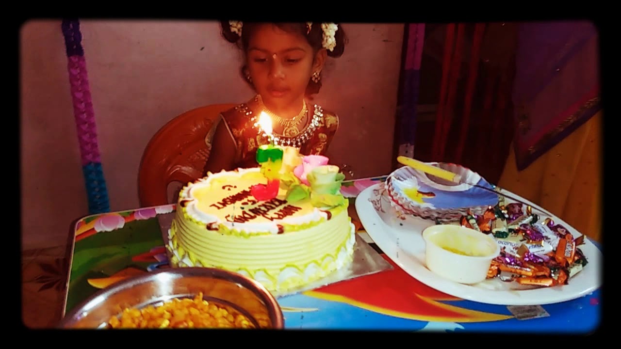 Manasvi birthday - YouTube