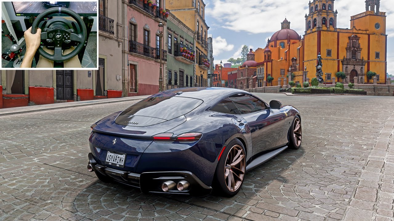 700HP FERRARI ROMA - Forza Horizon 5 | Thrustmaster T300RS Gameplay ...