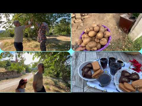 ÇOK ÜZGÜNÜM 😣ANNE EVİNE ZİYARET✅BAHÇEDEN MUCİZELER❗️KÖY VLOG