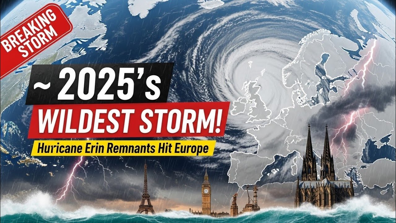Hurricane Erin Remnants Hit Europe: 2025's Wildest Storm Explained ...