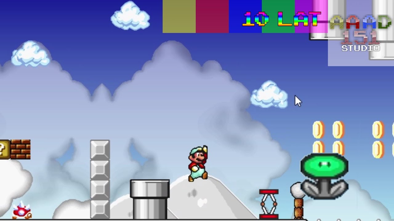 Mario Forever Remake | Power Up Laboratory | Freeze Flower - YouTube