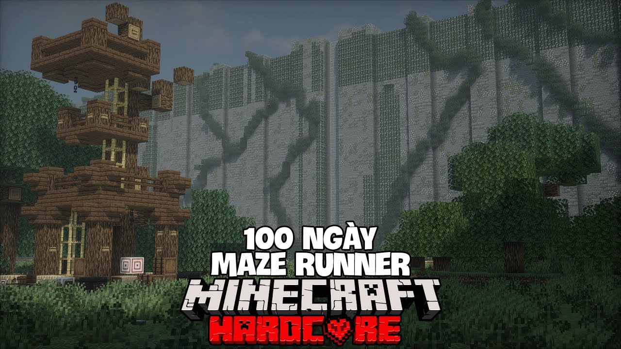 Kijay Sinh Tồn 100 NGÀY MINECRAFT THE MAZE RUNNER SIÊU KHÓ Cùng Với ...