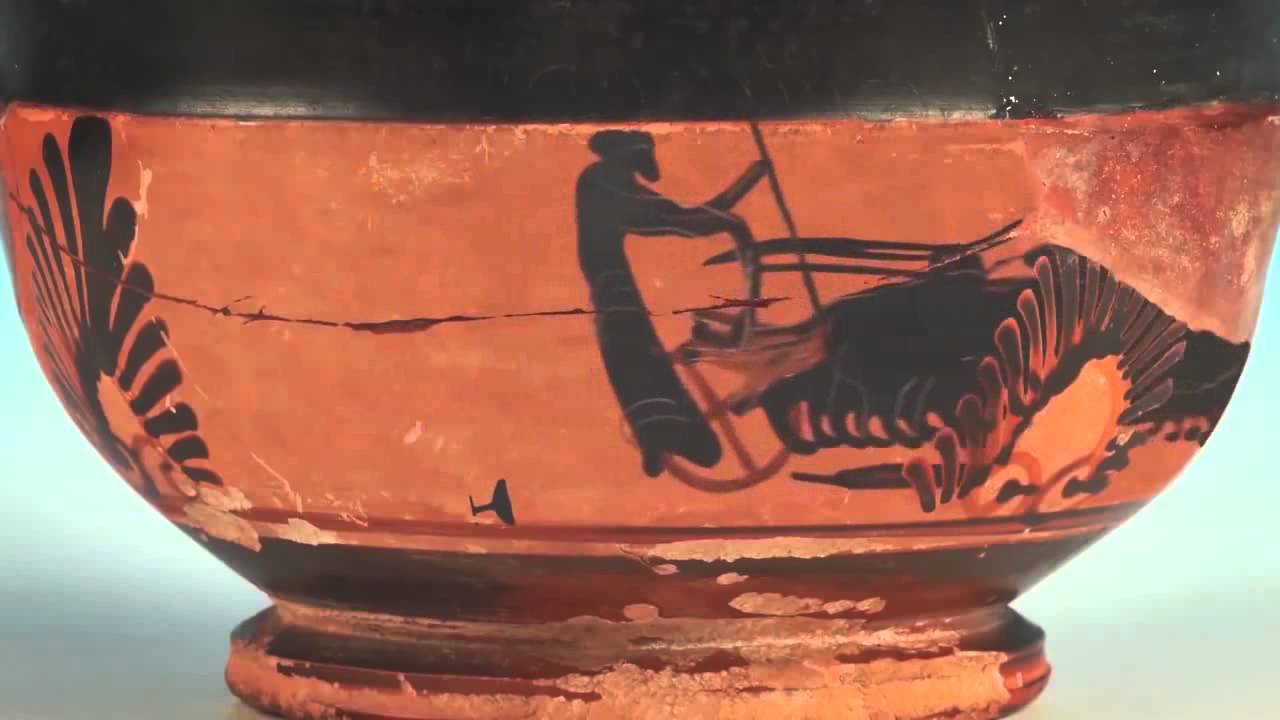 Η αρχαιοελληνική αγγειοπλαστική ζωντανεύει! Οινόμαος και Πέλοπας - YouTube