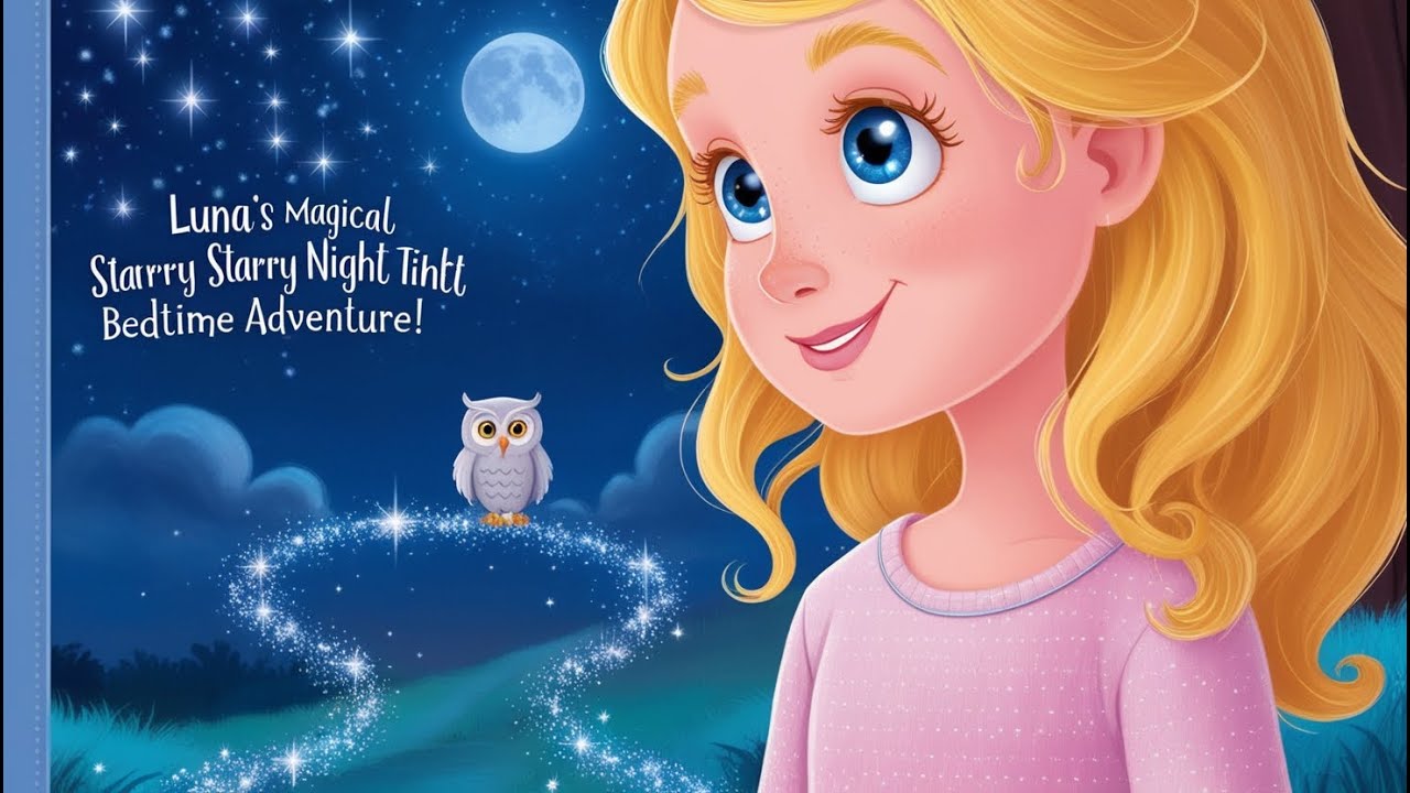 Luna's MAGICAL Starry Night Bedtime Adventure! - YouTube
