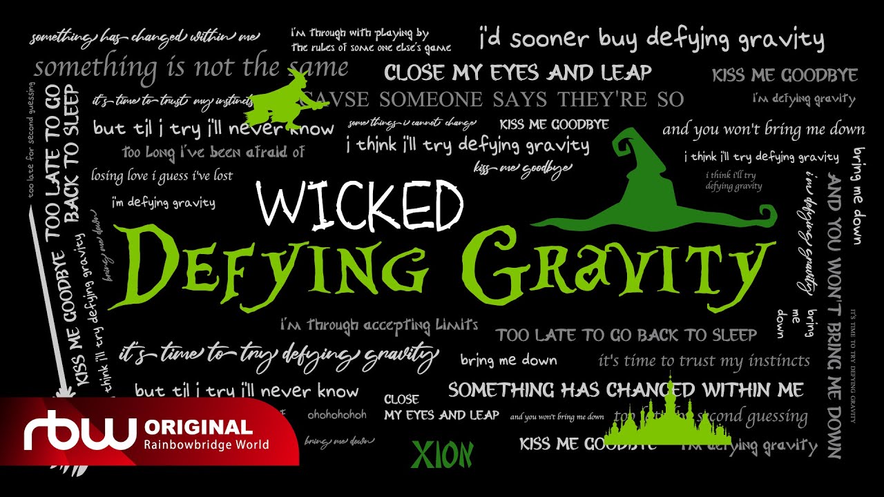 Defying Gravity Wicked Wallpaper