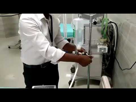 How to set up high flow nasal canula (HFNC) machine - Part 2 - YouTube