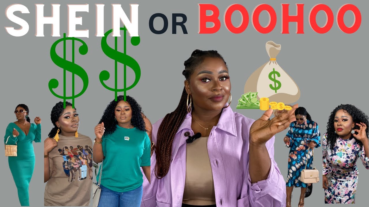 SHEIN VS BOOHOO basics HAUL| REVIEW boohoo and shein haul Quality ...